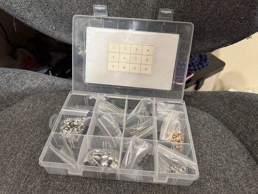Box Turtle Stainless Fastener Kit – Isik's Tech
